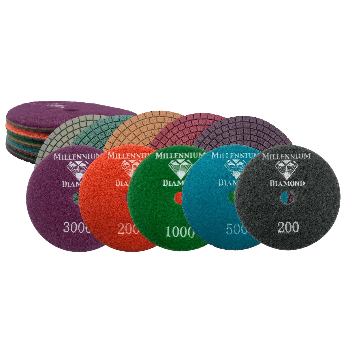 SmartKrete 3" Conquer Premium Resin Polishing Pads