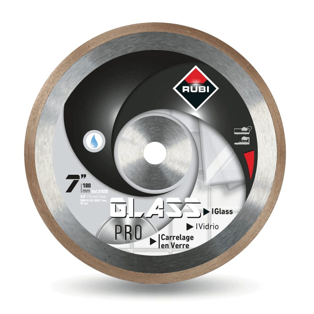 Rubi Glass Diamond Blade 7"