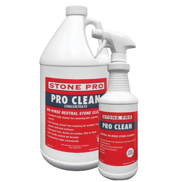 StonePro Pro Clean – Neutral No-Rinse Cleaner-Hard Rock Tool