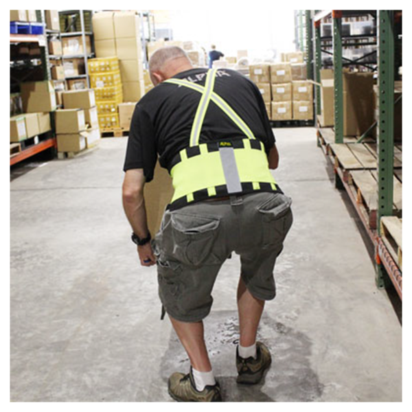 Alpha Lumbar High-Visibility Support Belt