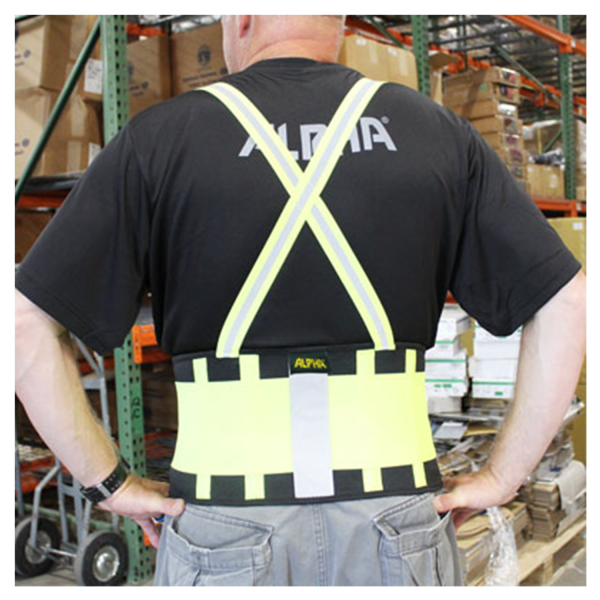 Alpha Lumbar High-Visibility Support Belt