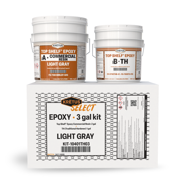 Ultimate Kretus® Select Top Shelf Epoxy 3 Gallon Kit